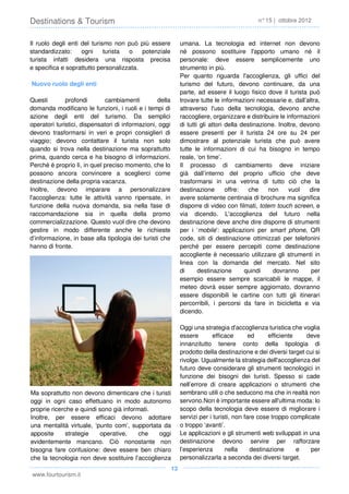 Destinations and Tourism Marketing Turistico n.15 Four Tourism | PDF ...