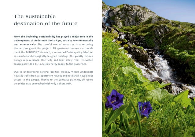 Andermatt Swiss Alps Destination Brochure | PPT