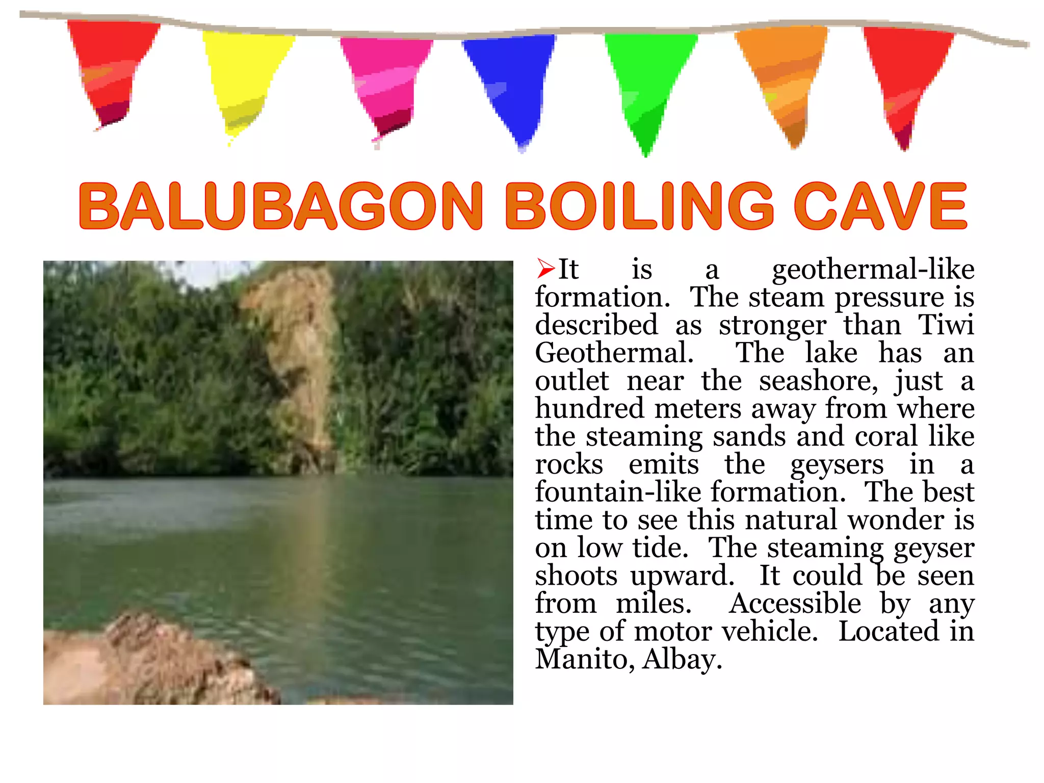 Destinations & products of albay | PPTX