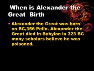 Alexander the Great | PPT