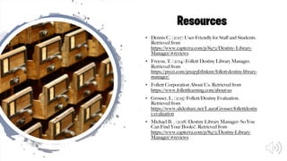 Follett Destiny Evaluation | PPT