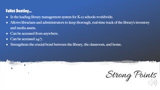 Follett Destiny Evaluation | PPT