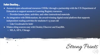 Follett Destiny Evaluation | PPT