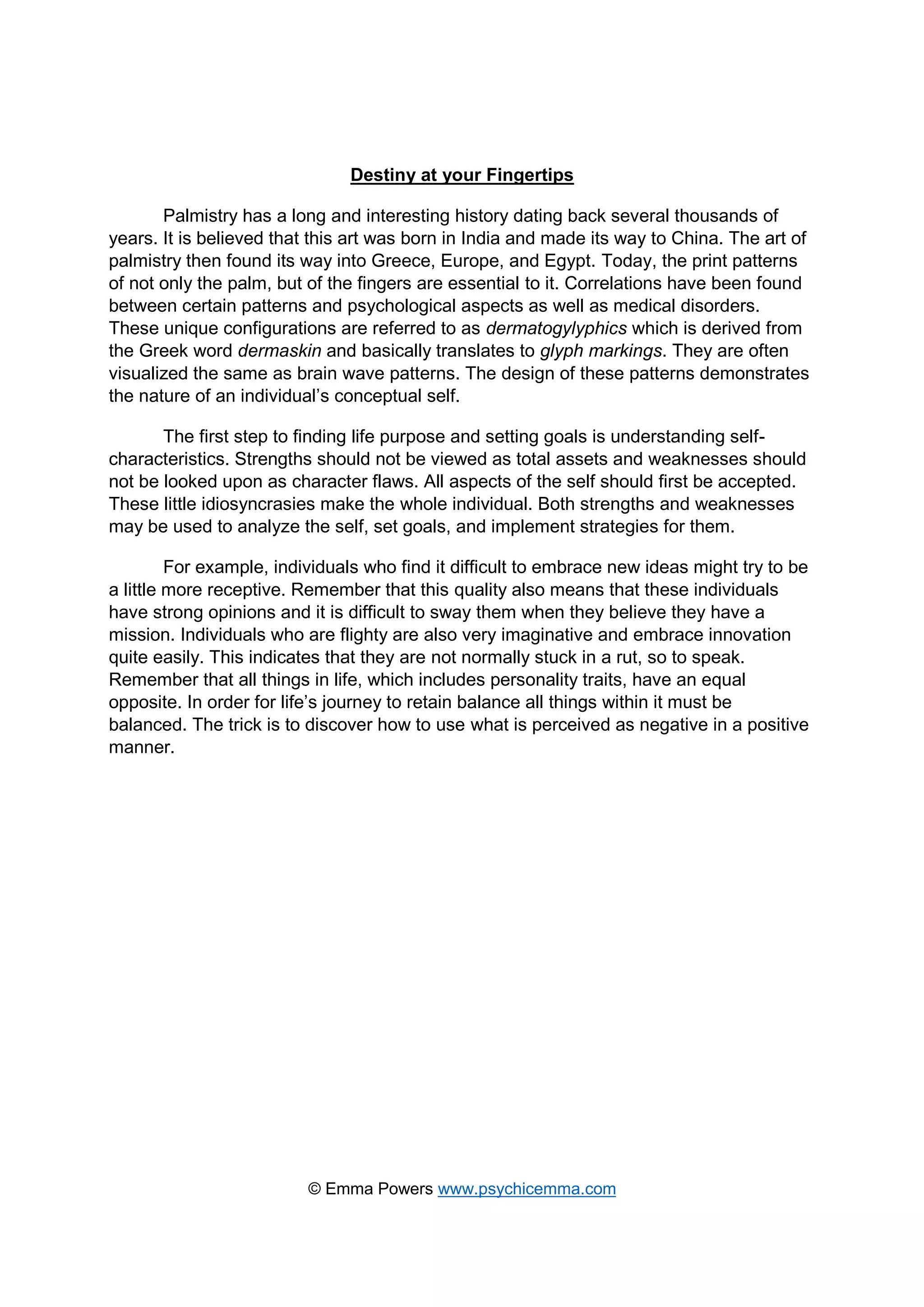 Destiny atyourfingertips | PDF