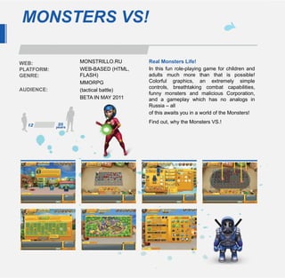 Destiny Development Profile July 2011 | PDF