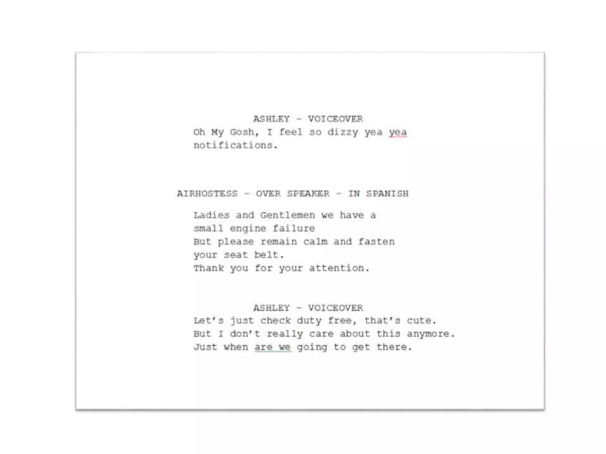 Destiny’s End Script | PPT