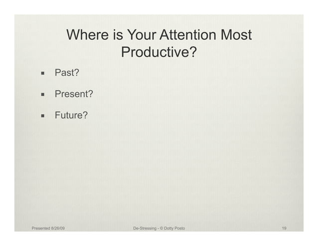 Destressing Pres2 Pdf | PPT