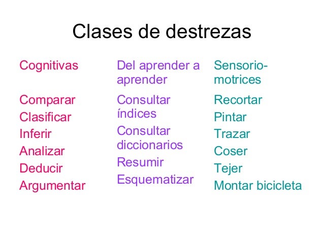 Destrezas