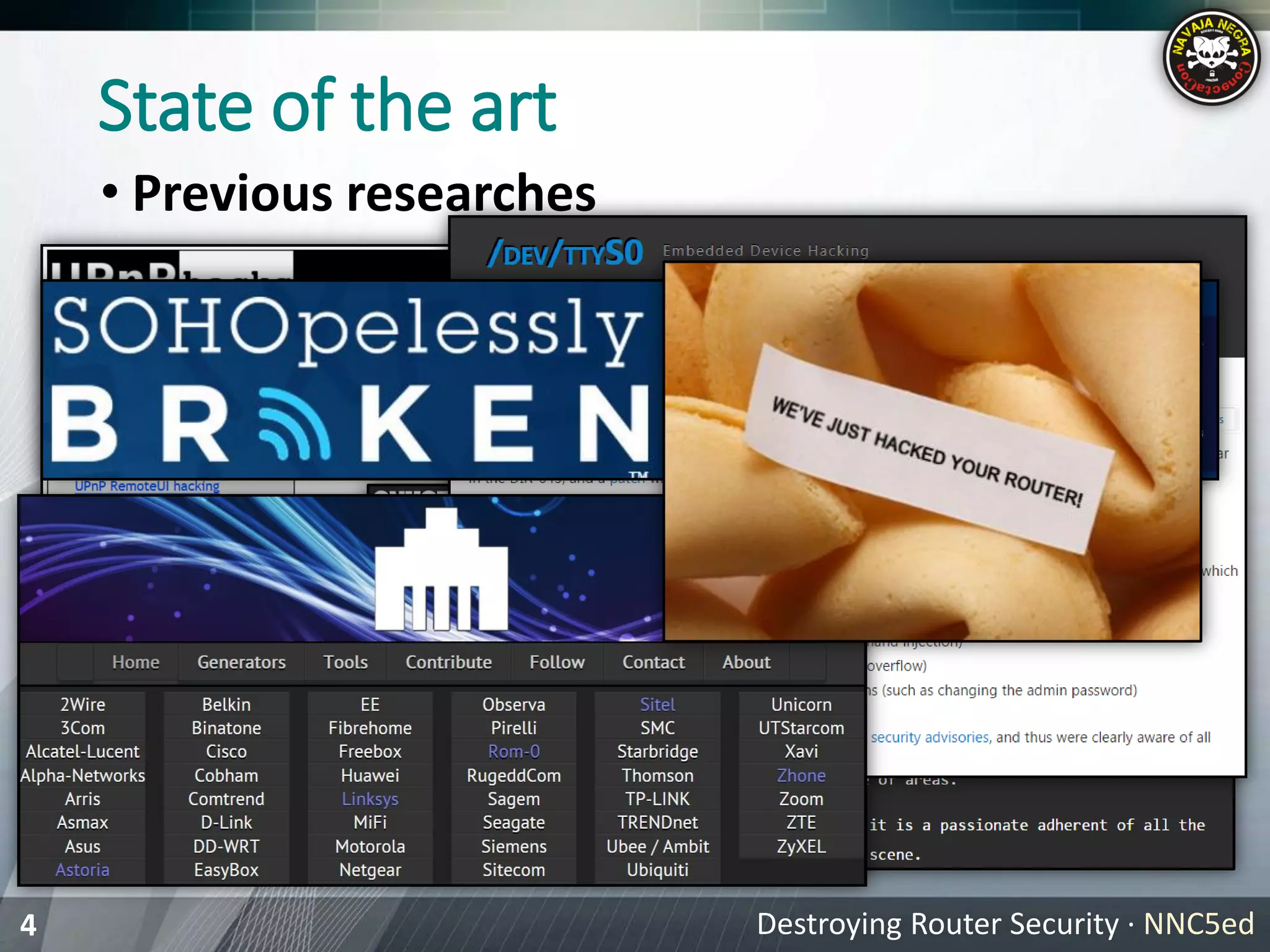 Destroying Router Security | PPT