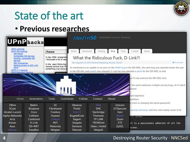 Destroying Router Security | PPT