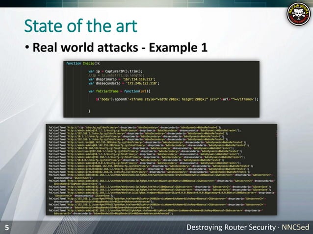 Destroying Router Security - NNC5ed | PPT