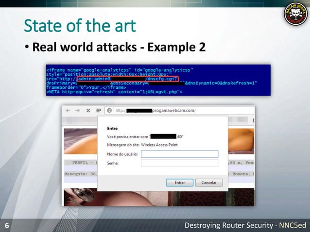 Destroying Router Security - NNC5ed | PPT