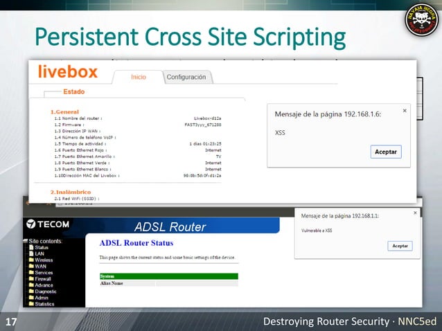 Destroying Router Security - NNC5ed | PPT