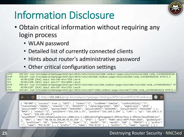 Destroying Router Security - NNC5ed | PPT