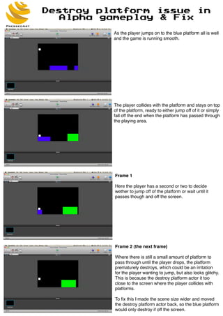 Destroy platform glitch fix | PDF
