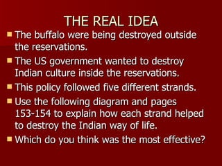 Destruction Of The Buffalo | PPT
