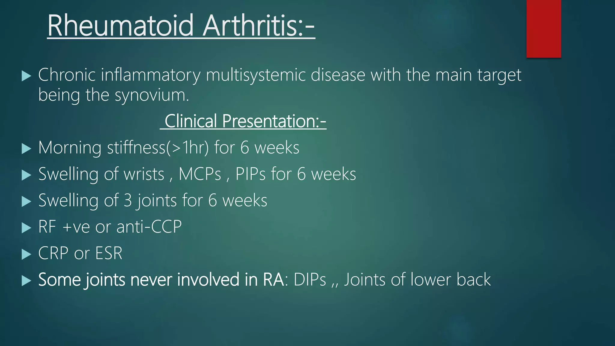 Rheumatology Rapid Review | PPTX