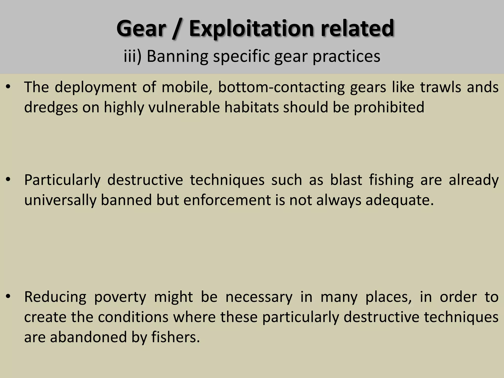 Destructive fishing plans and measures | PPTX