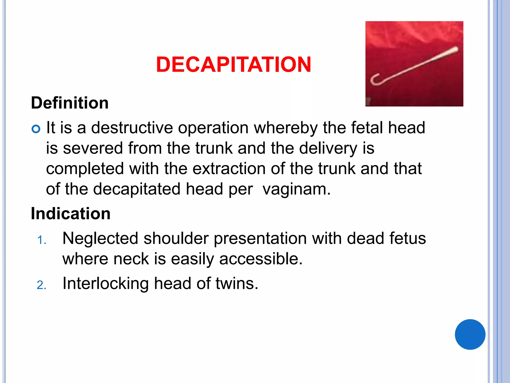 Destructive operation | PPTX