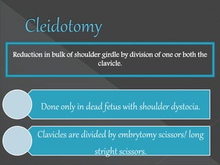 Destructive operations by Dr. Pawan | PPTX