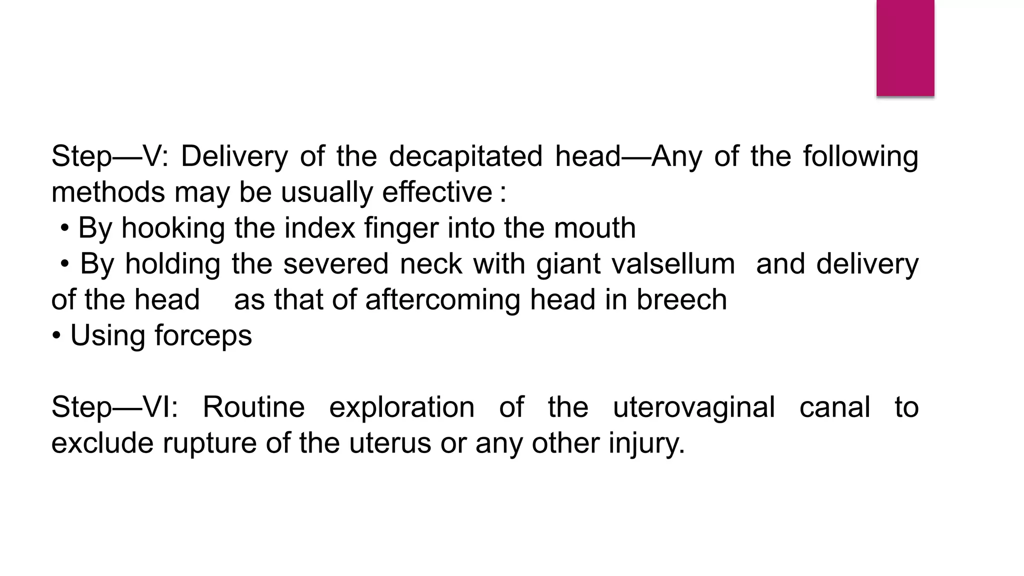 Destructive operations | PPTX