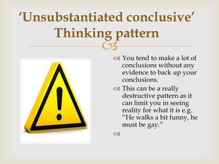 Destructive thinking | PPTX