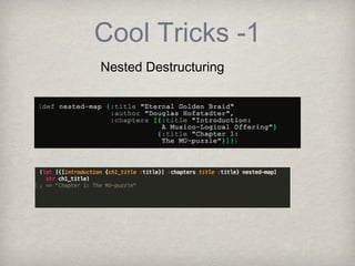 Destructuring demystified | PPT