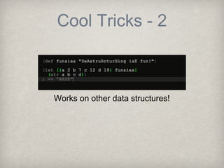 Destructuring demystified | PPT