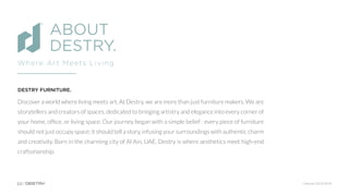 Destry Company Profile A company profile | PDF