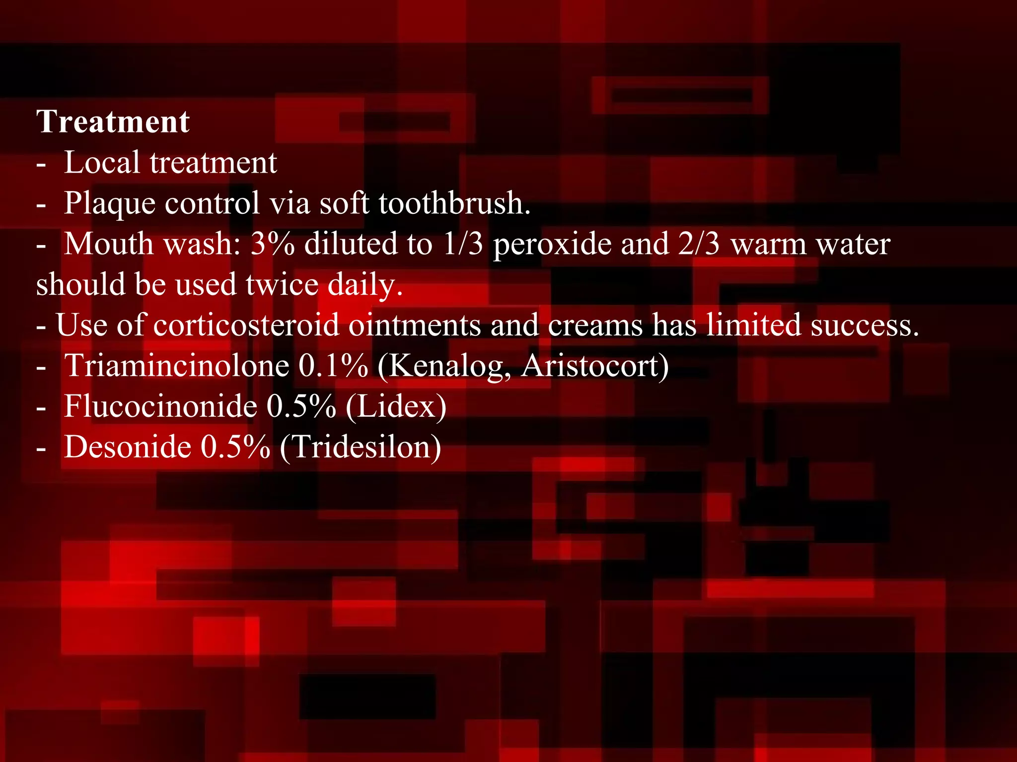 Desquamative gingivitis | PPT