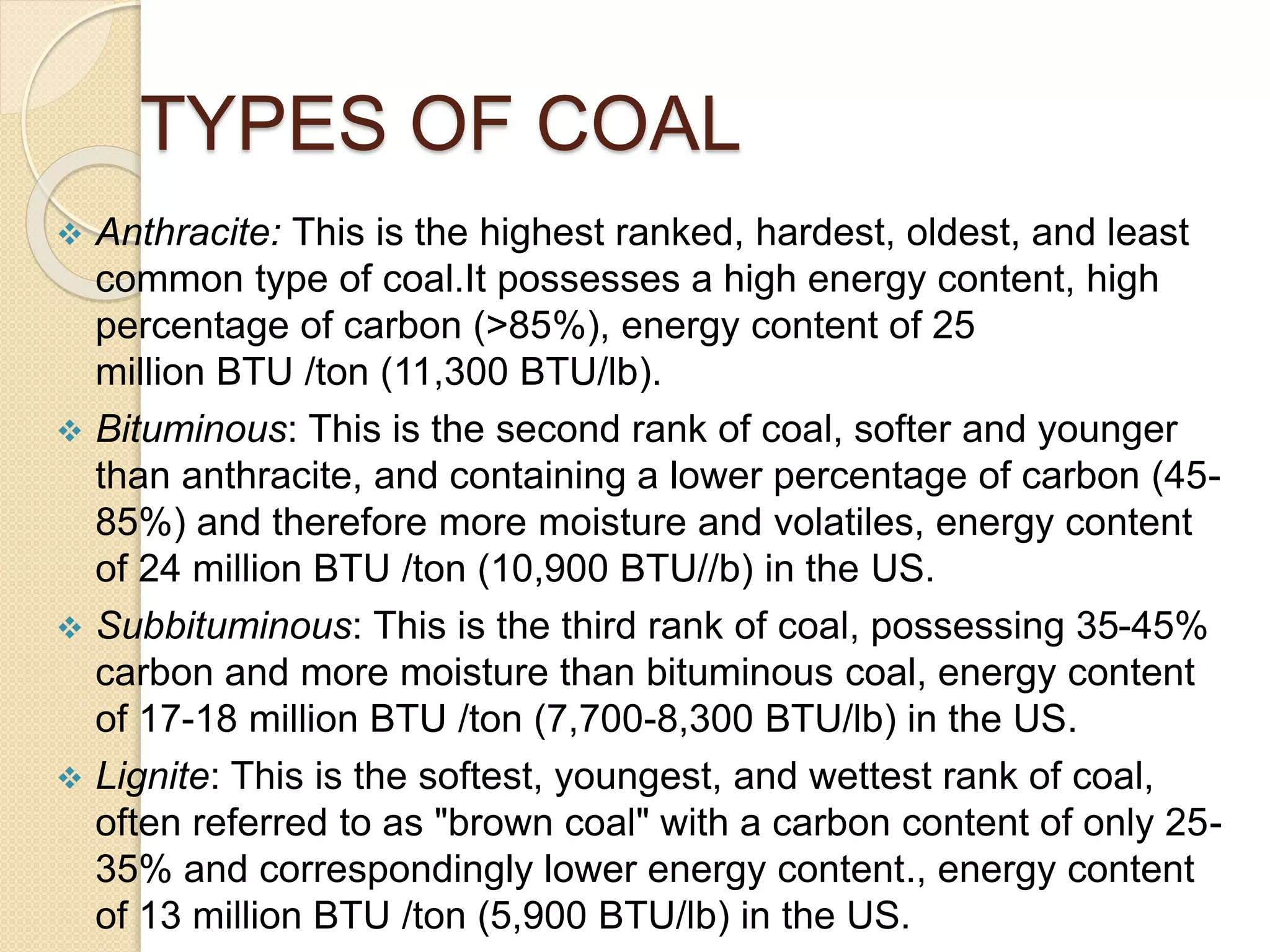 Desulfurisation of coal and oil | PPTX