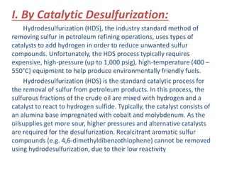 Desulfurization | PPTX