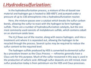 Desulfurization 2 | PPTX