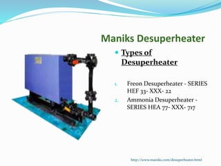 Desuperheater | PPTX