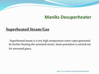 Desuperheater | PPTX