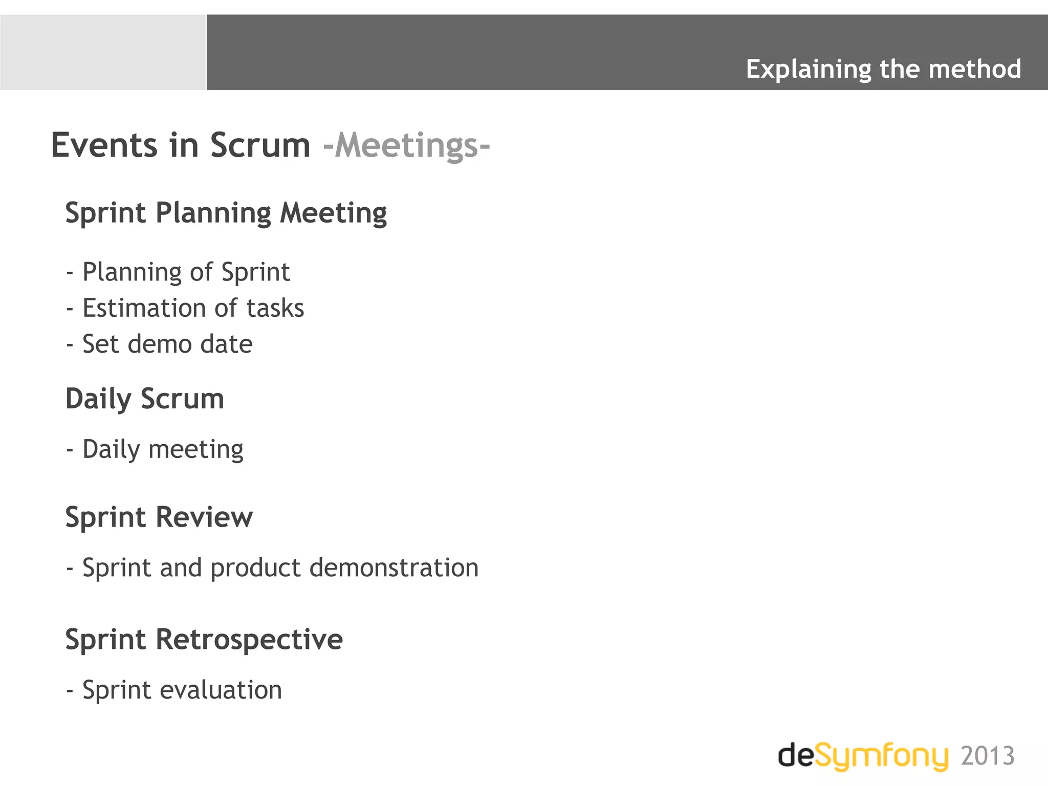 Scrum Kanban Agile It Project Management Desymfony 2013 Ppt