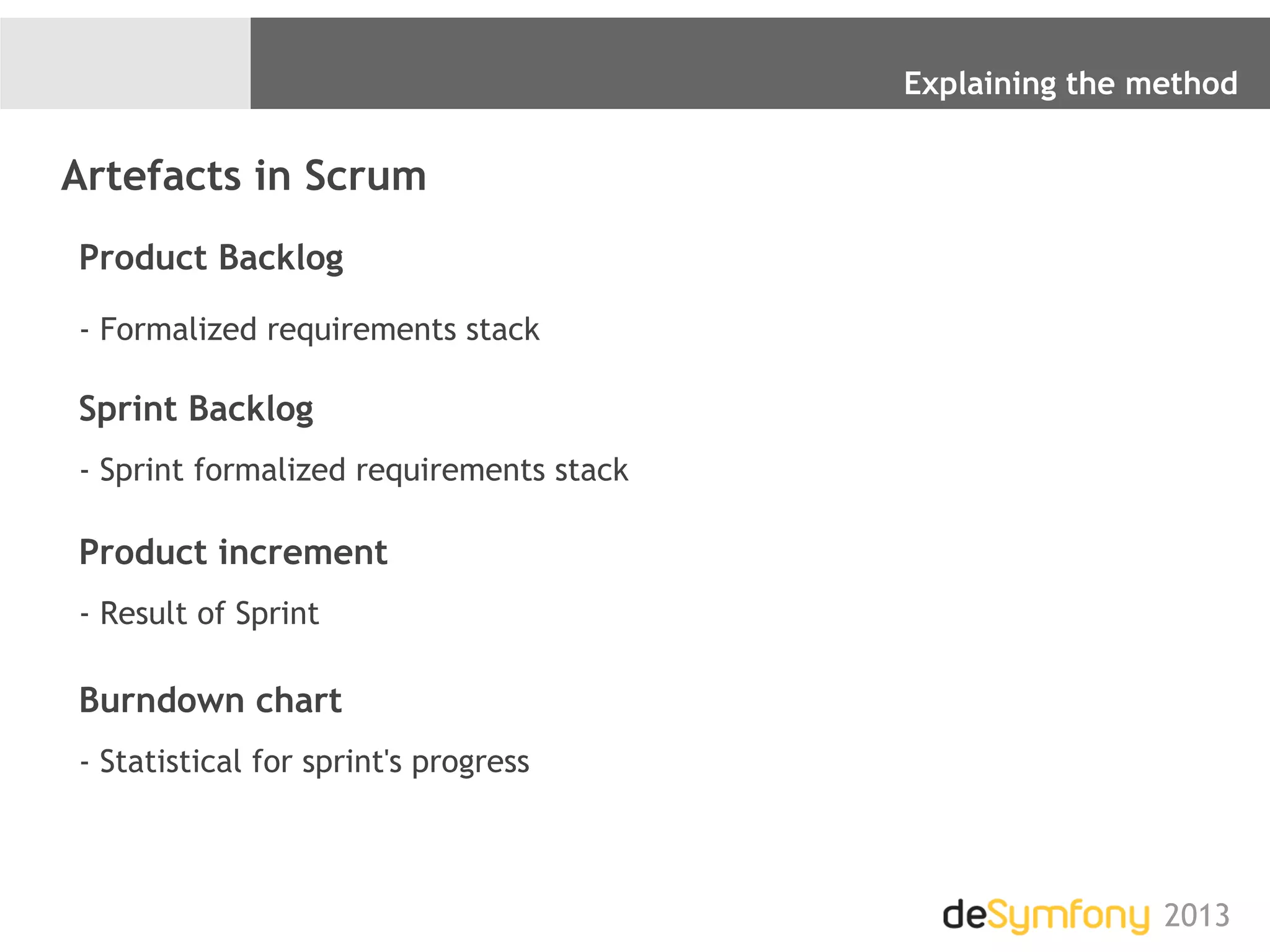 Scrum Kanban Agile It Project Management Desymfony 2013 Ppt