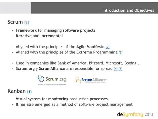 Scrum Kanban Agile It Project Management Desymfony 2013 Ppt