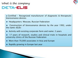 Bio-Informatics Technology {} Bio-Resonance - Healing - Therapy ...
