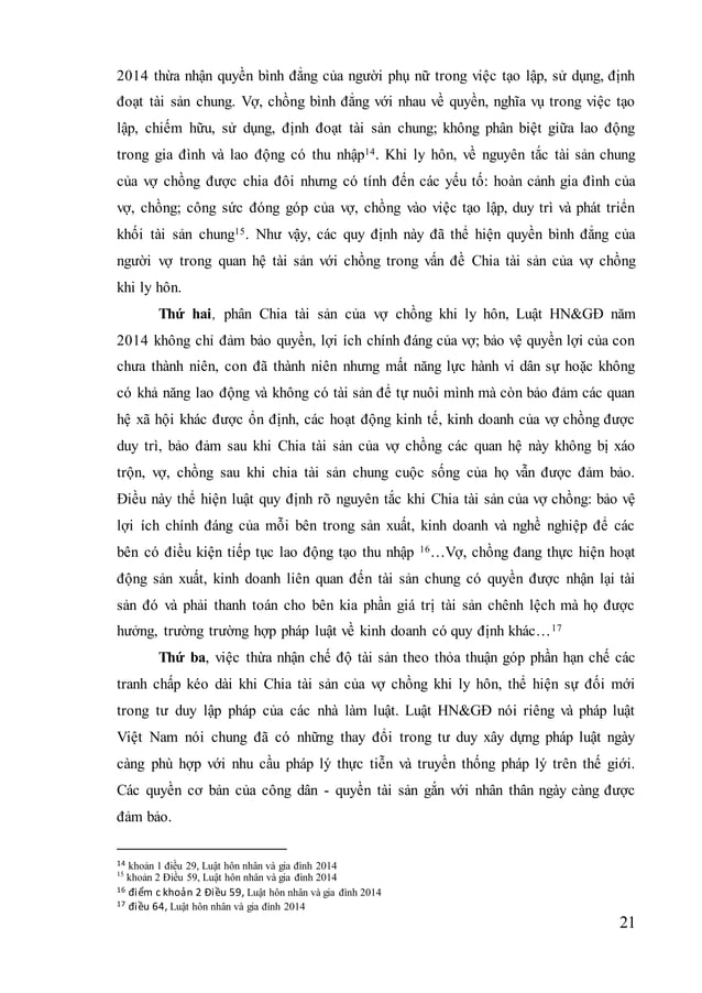 Báo cáo thực tập pháp luật về giải quyết tranh chấp tài sản khi ly hôn | DOCX