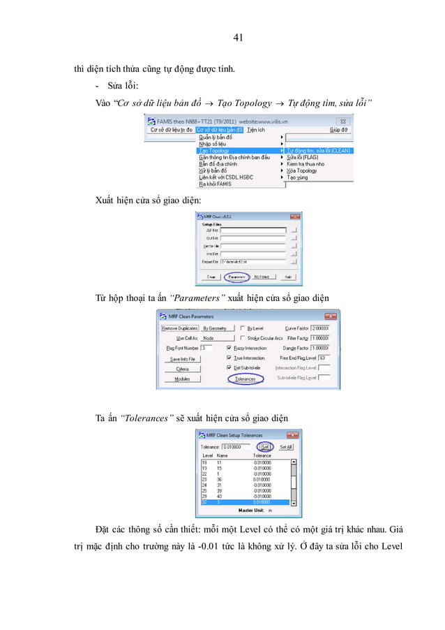 Chuẩn hoá bản đồ địa chính bằng phần mềm Microstation và Famis | DOC