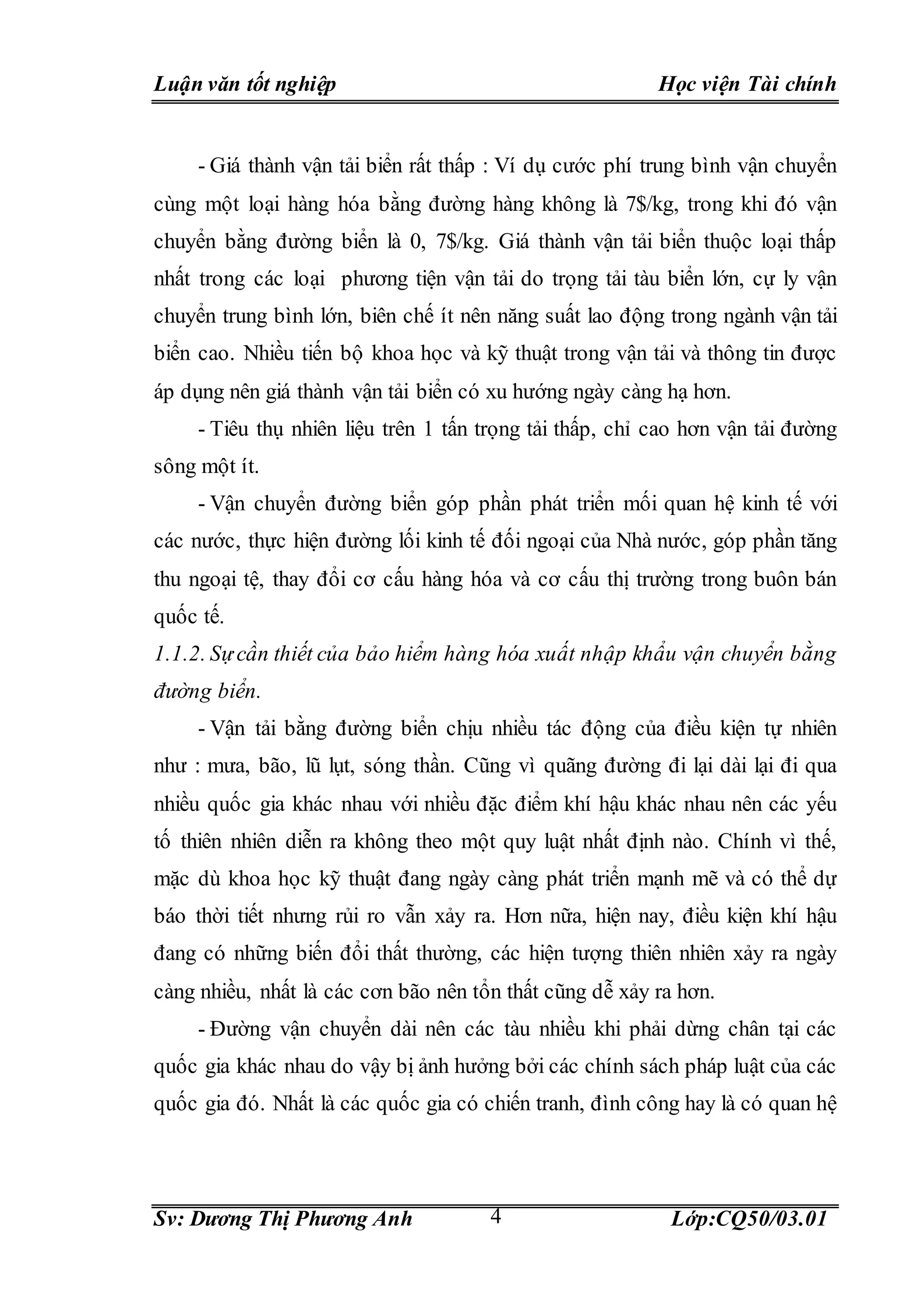 Kinh doanh bảo hiểm hàng hóa xuất nhập khẩu vận chuyển bằng đường biển | DOCX