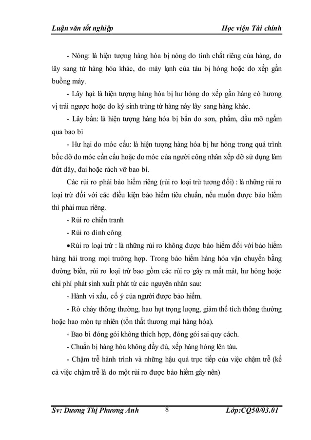 Kinh doanh bảo hiểm hàng hóa xuất nhập khẩu vận chuyển bằng đường biển | DOCX