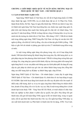 Đề tài: Quy trình cấp tín dụng sản phẩm cho vay mua xe ô tô tại VIB | DOCX