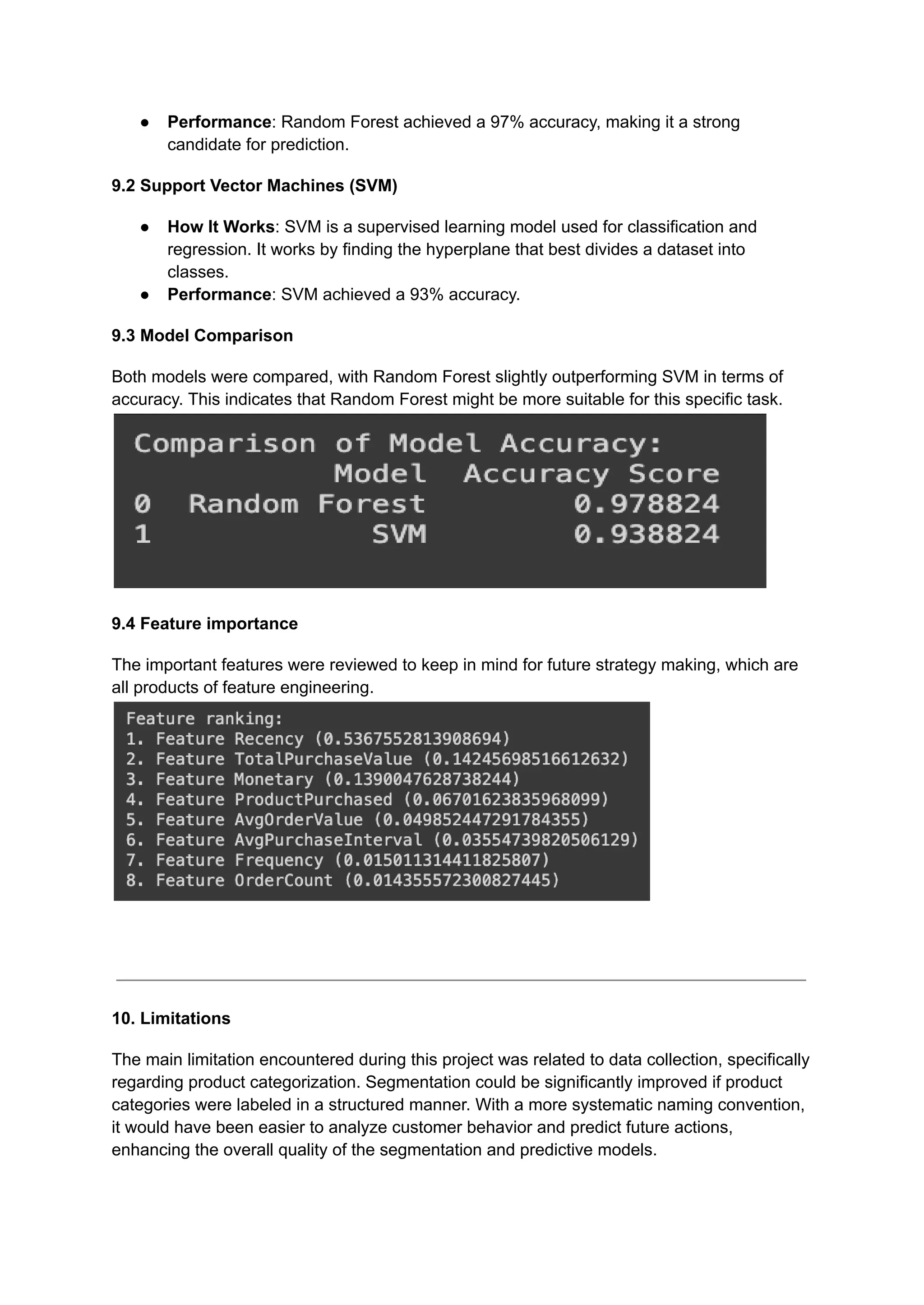E-commerce Customer Segmentation and Predictive Modeling: Enhancing ...