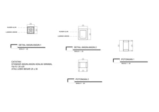 Detail angin angin autocad | PDF