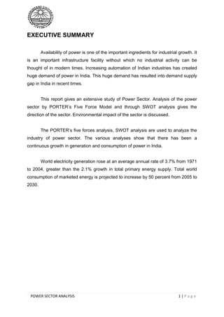 Detailed Analysis Of Power Plant Equipments (Power Sector) | PDF