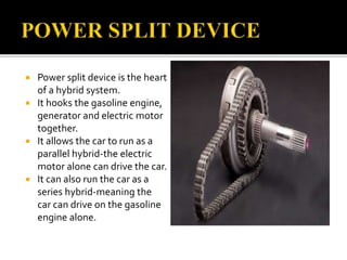 Detailed analysis of the toyota prius engine | PPTX