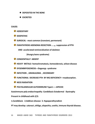 Detailed approach to thyroid gland and parathyroid glands | DOCX