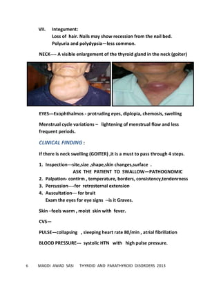 Detailed approach to thyroid gland and parathyroid glands | DOCX